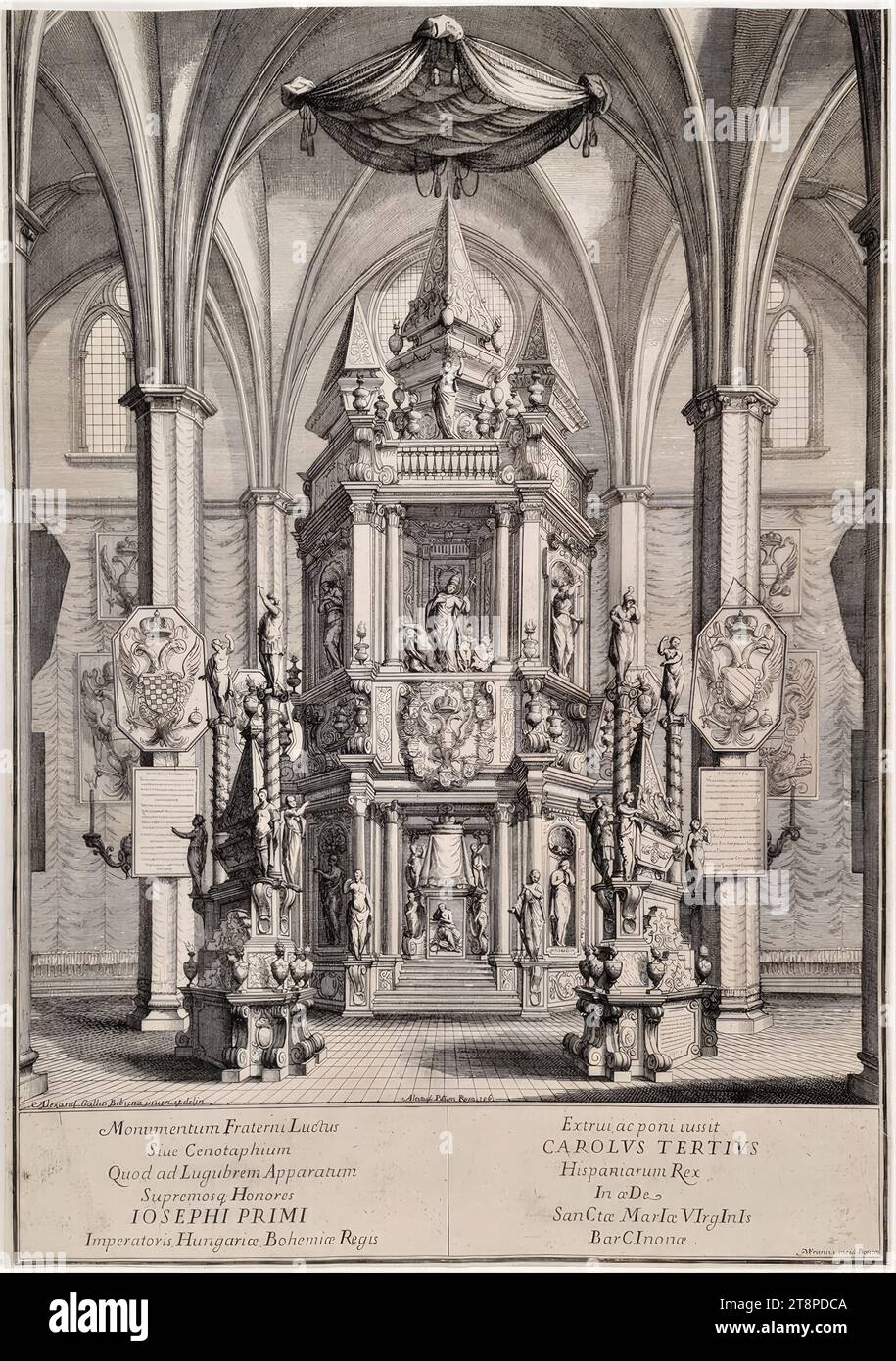 Trauergerust fourrure kaiser joseph i Banque de photographies et d ...