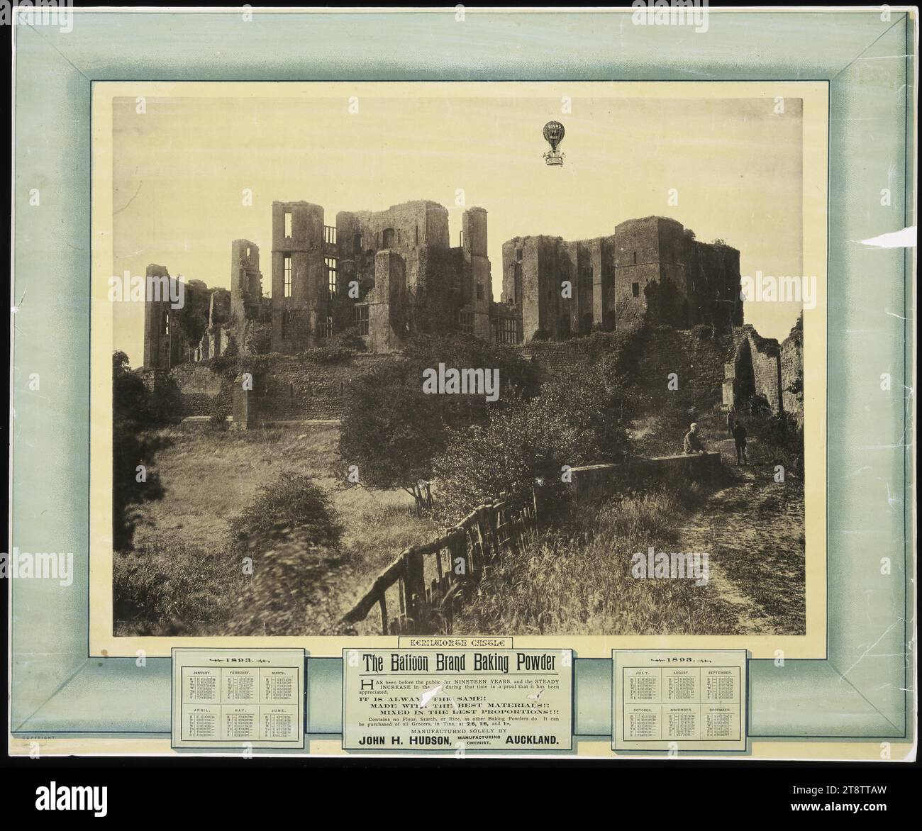 John H Hudson (Firm) : la poudre à pâte de la marque Balloon. Calendar ...
