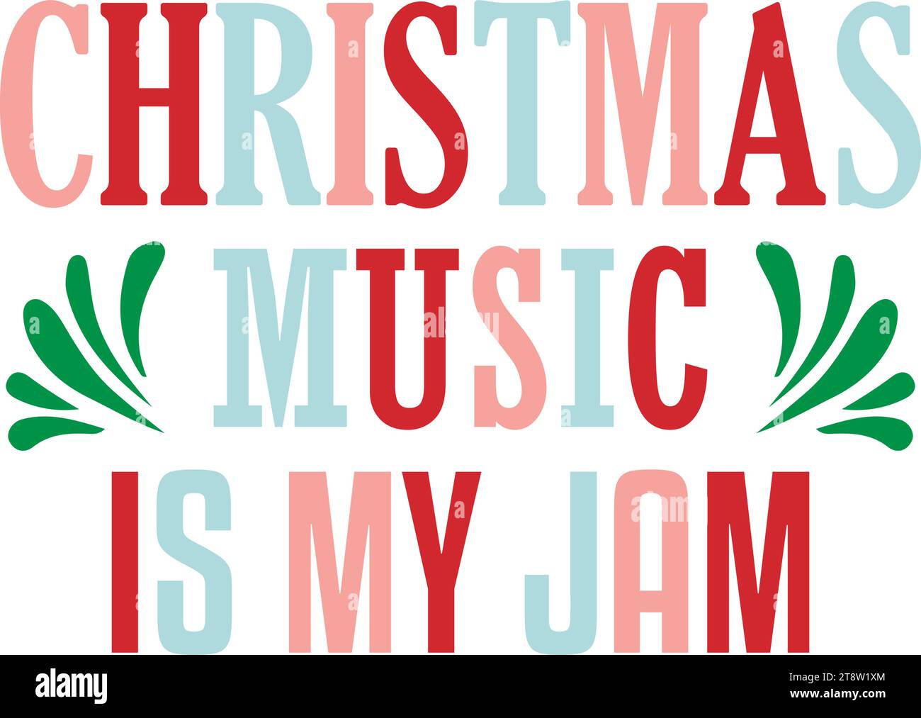 Musique de noël Banque d'images vectorielles - Alamy