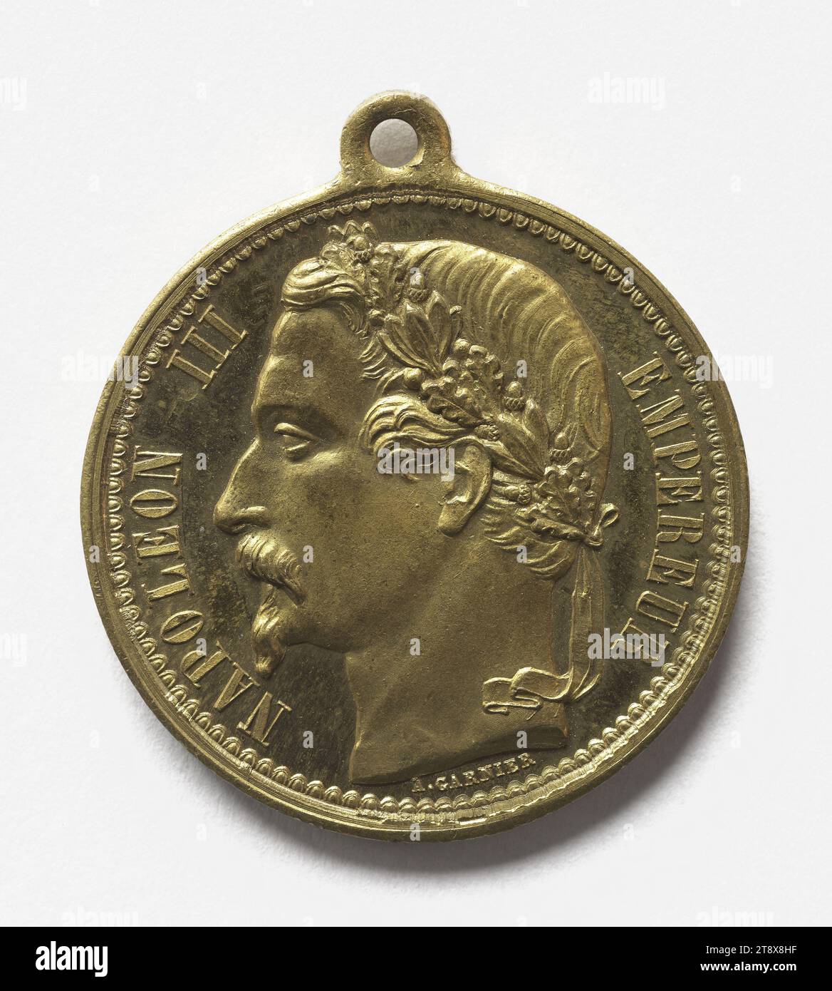 Louis-Napoléon Bonaparte (1808-1873) élu empereur par le plébiscite sur ...