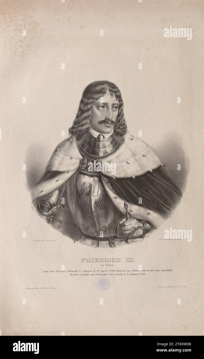 FRIEDRICH III la Foire ; fils de l'empereur Albrecht Ier ; né le 12 ...