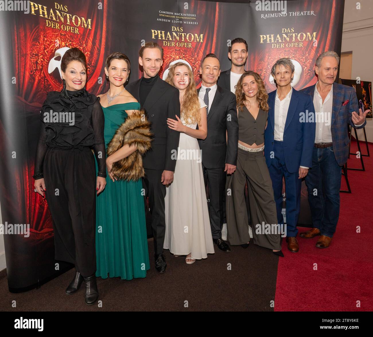 20231121 Cast- und Stueckpraeesentation Das Phantom der Oper WIEN ...