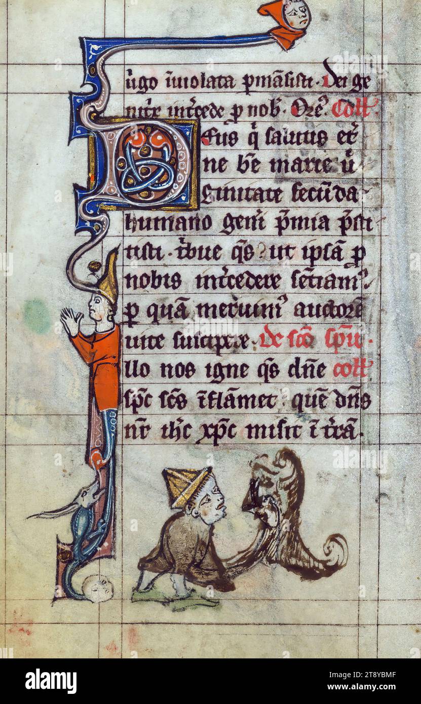 Book of Hours, Marginalia, ce petit Book of Hours est particulièrement ...