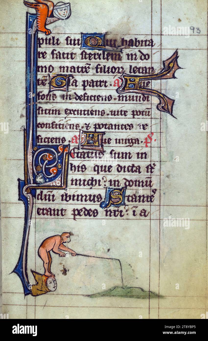Book of Hours, Marginalia, ce petit Book of Hours est particulièrement ...