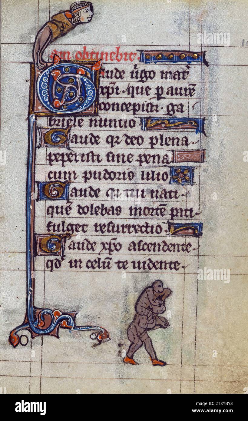 Book of Hours, Marginalia, ce petit Book of Hours est particulièrement ...