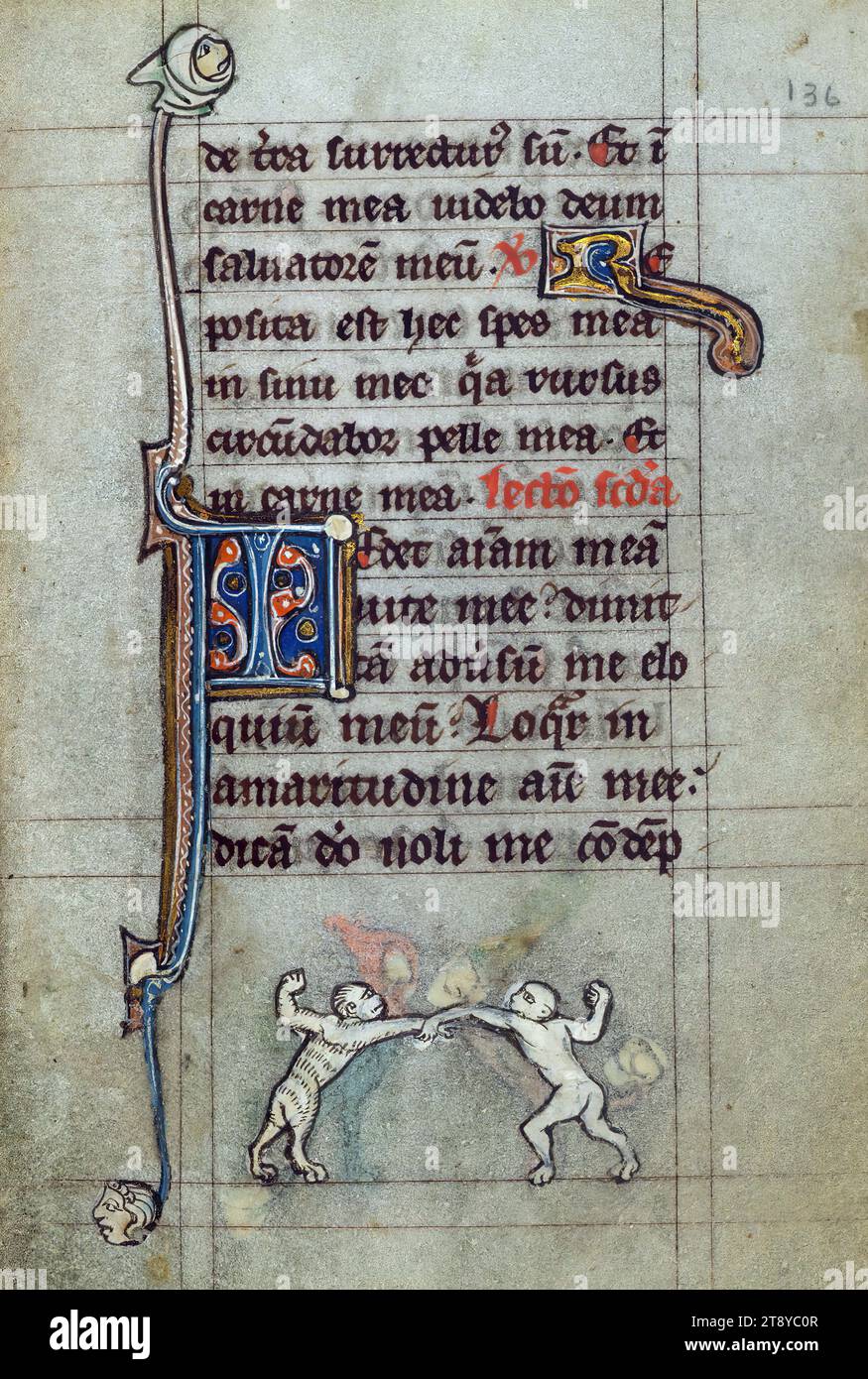 Livre d'heures, singes dansants, ce petit Livre d'heures est ...