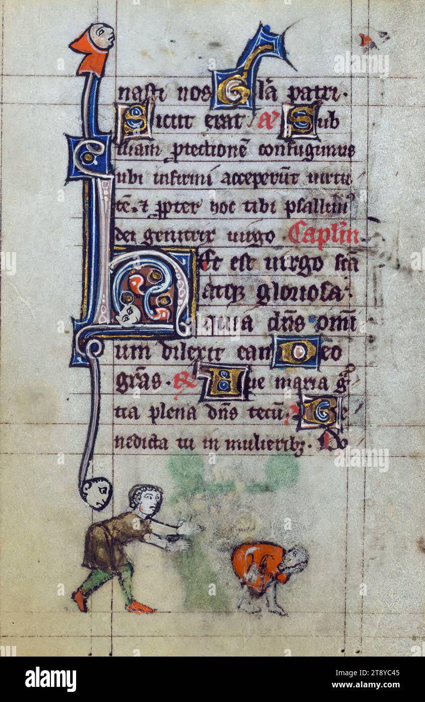 Book of Hours, Marginalia, ce petit Book of Hours est particulièrement ...
