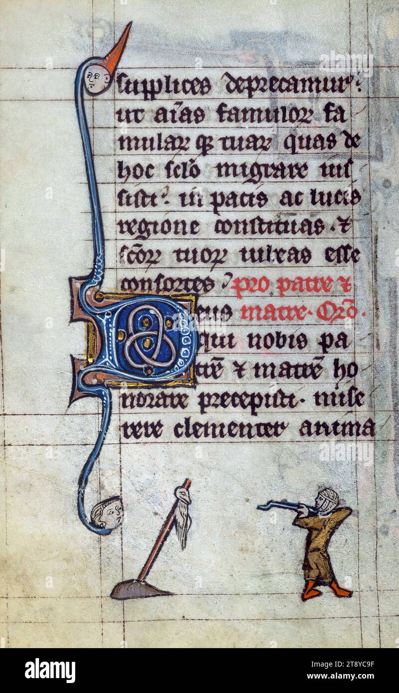 Book of Hours, Marginalia, ce petit Book of Hours est particulièrement ...