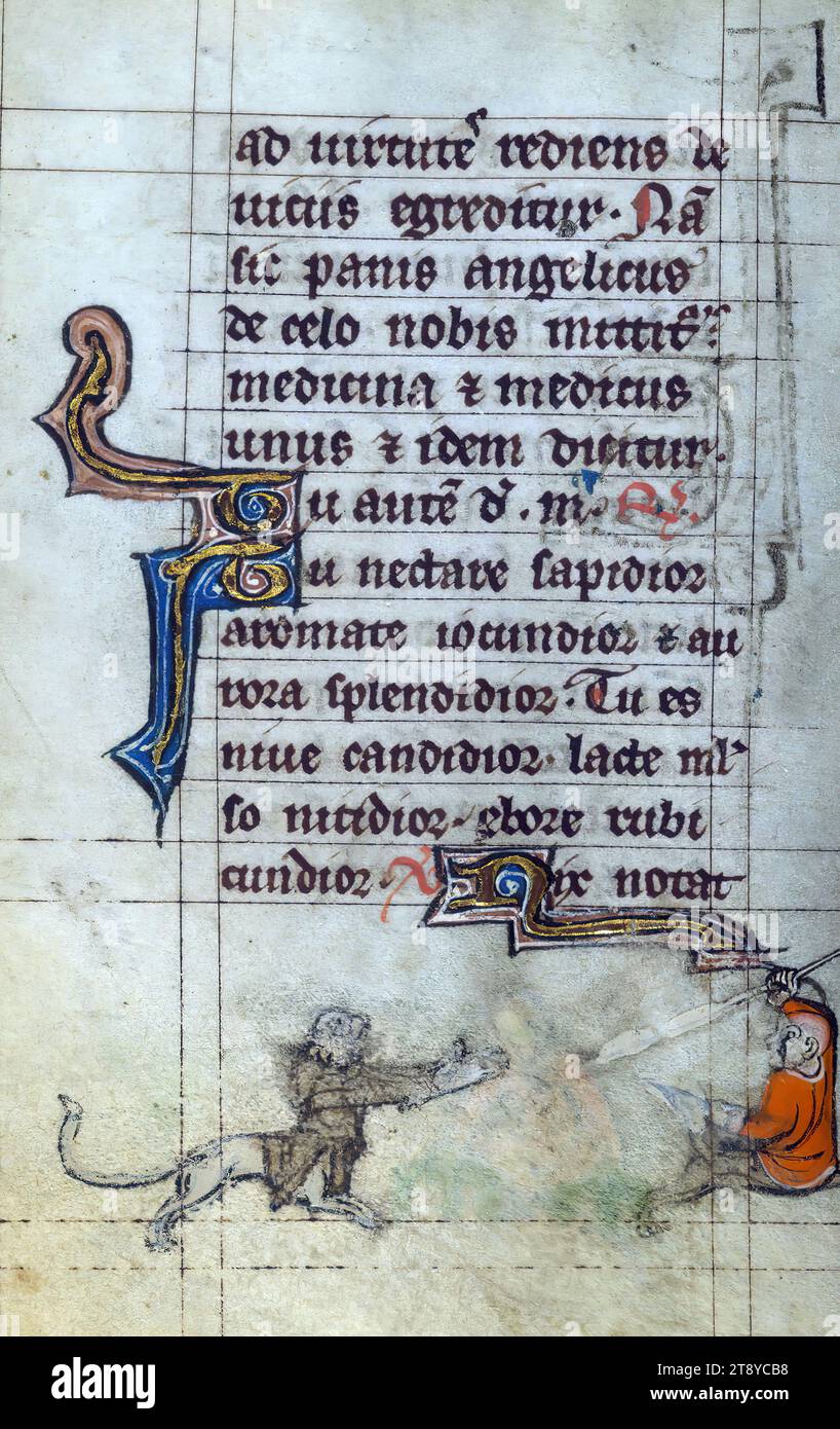 Book of Hours, Marginalia, ce petit Book of Hours est particulièrement ...