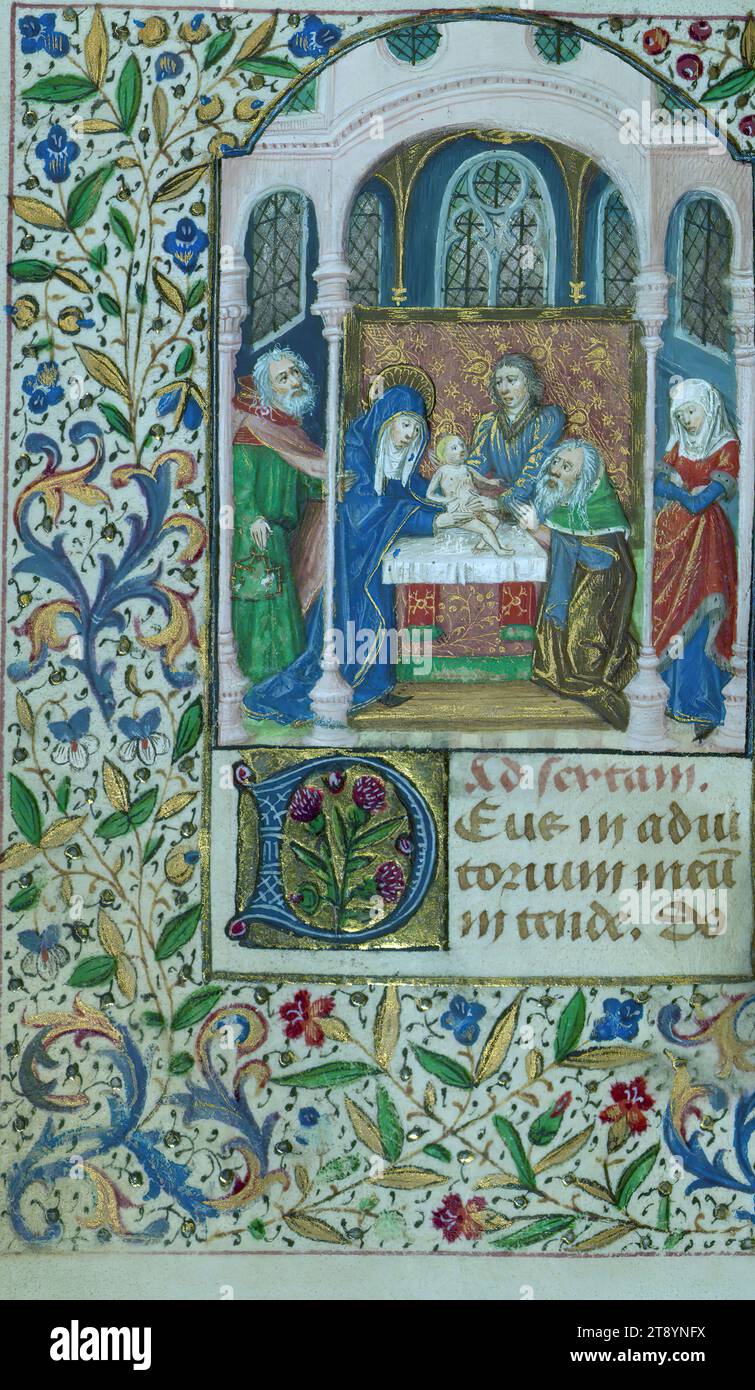Livre d'heures, Présentation dans le Temple, ce livre d'heures a ...