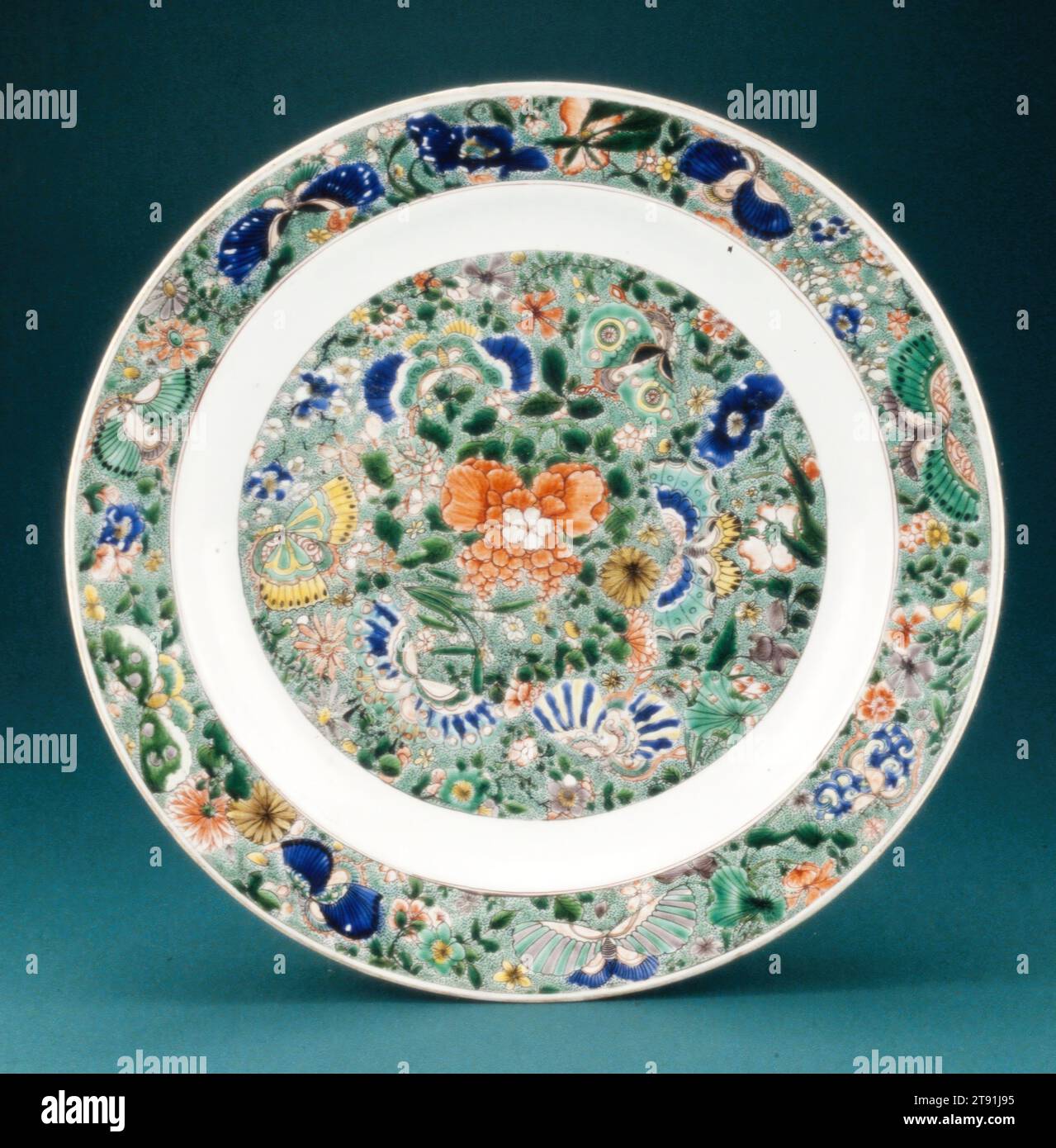 Overglaze famille verte enamels Banque de photographies et d’images à ...