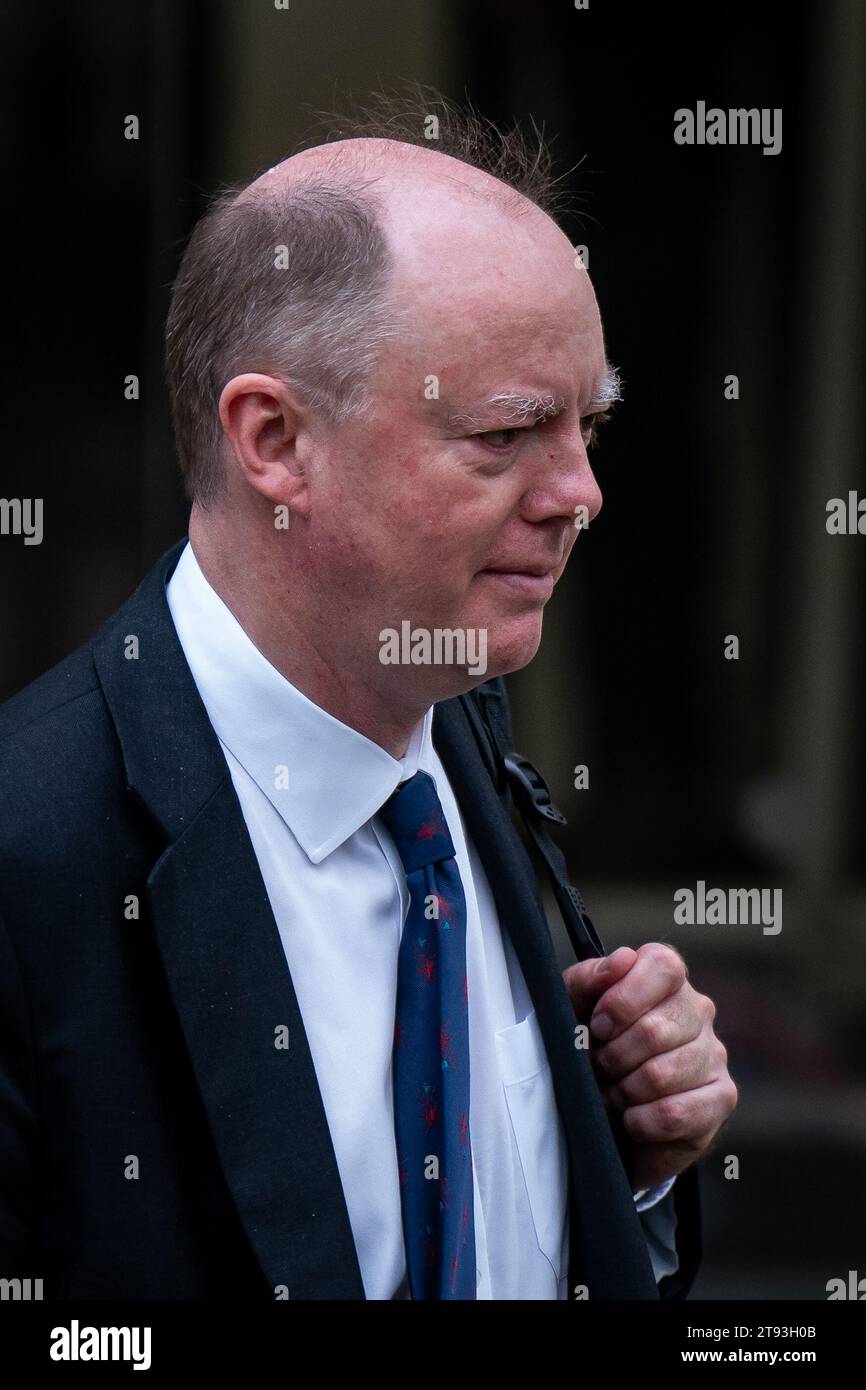 Sir Chris Whitty, médecin en chef, quitte le cabinet après avoir fait ...