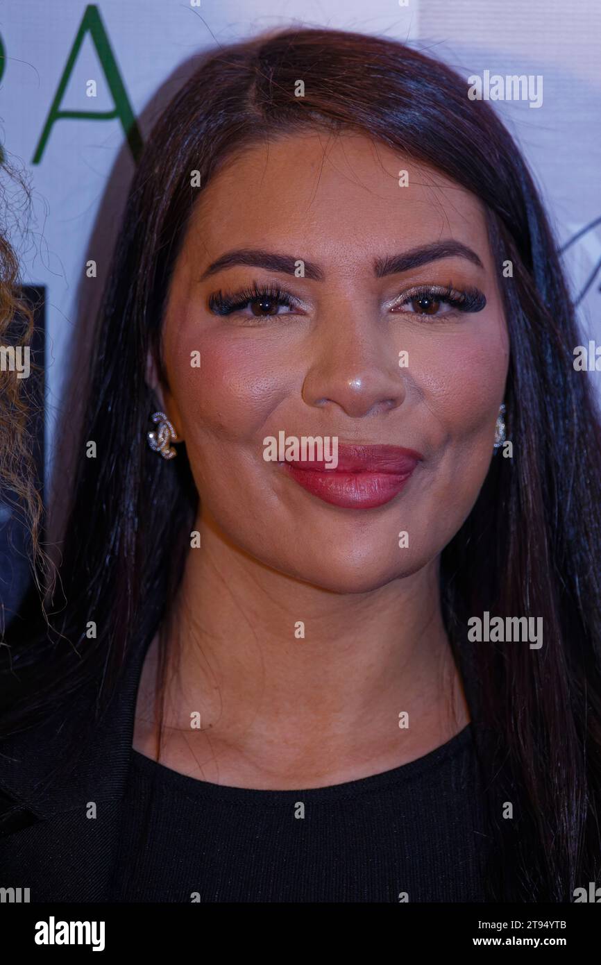 Paris, France. Le 18 novembre 2023, Majda Sall présente son livre MIA ...