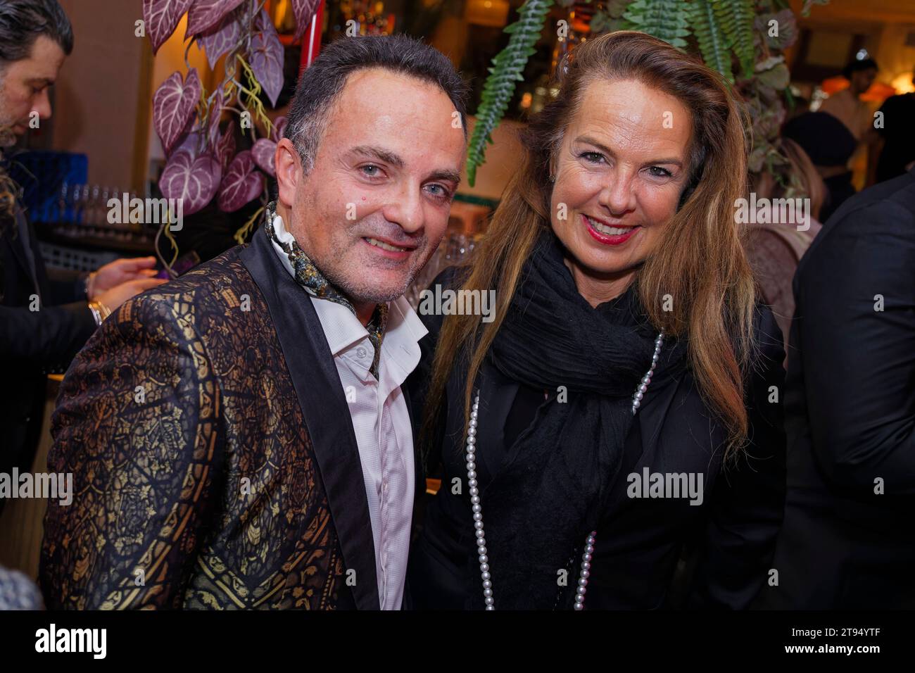 Paris, France. Le 18 novembre 2023, le chroniqueur socialite/jet-setter ...