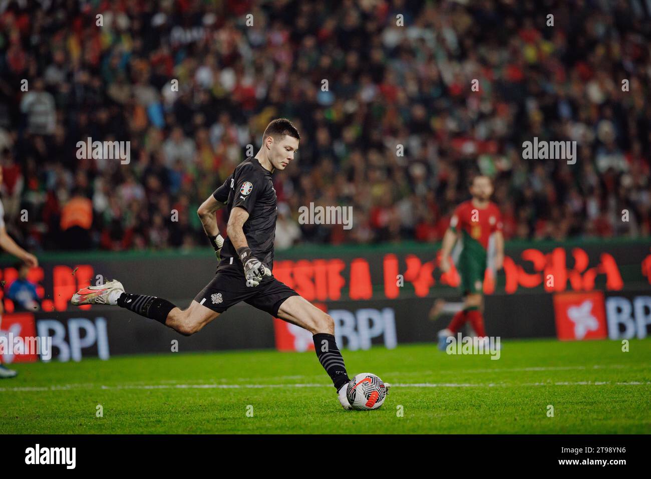 Hakon Valdimarsson lors du match de qualification UEFA Euro 2024 entre ...