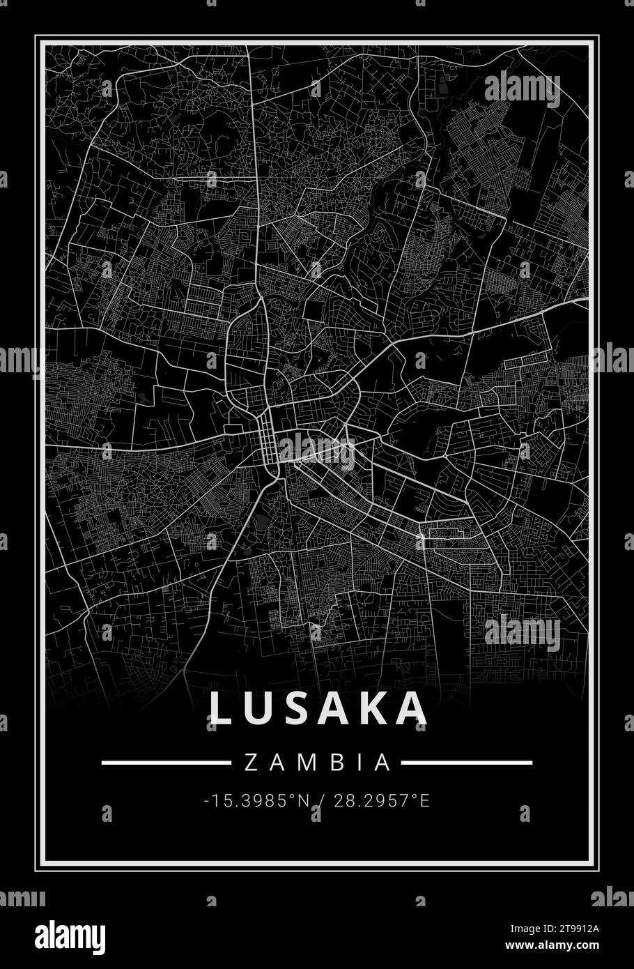 Lusaka city view Banque de photographies et d’images à haute résolution ...