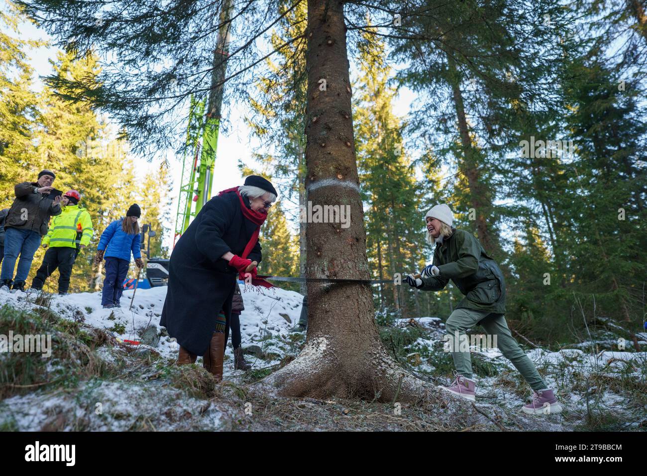 Oslo 20231124.Anne Lindboe, maire d'Oslo, maire de Westminster ...