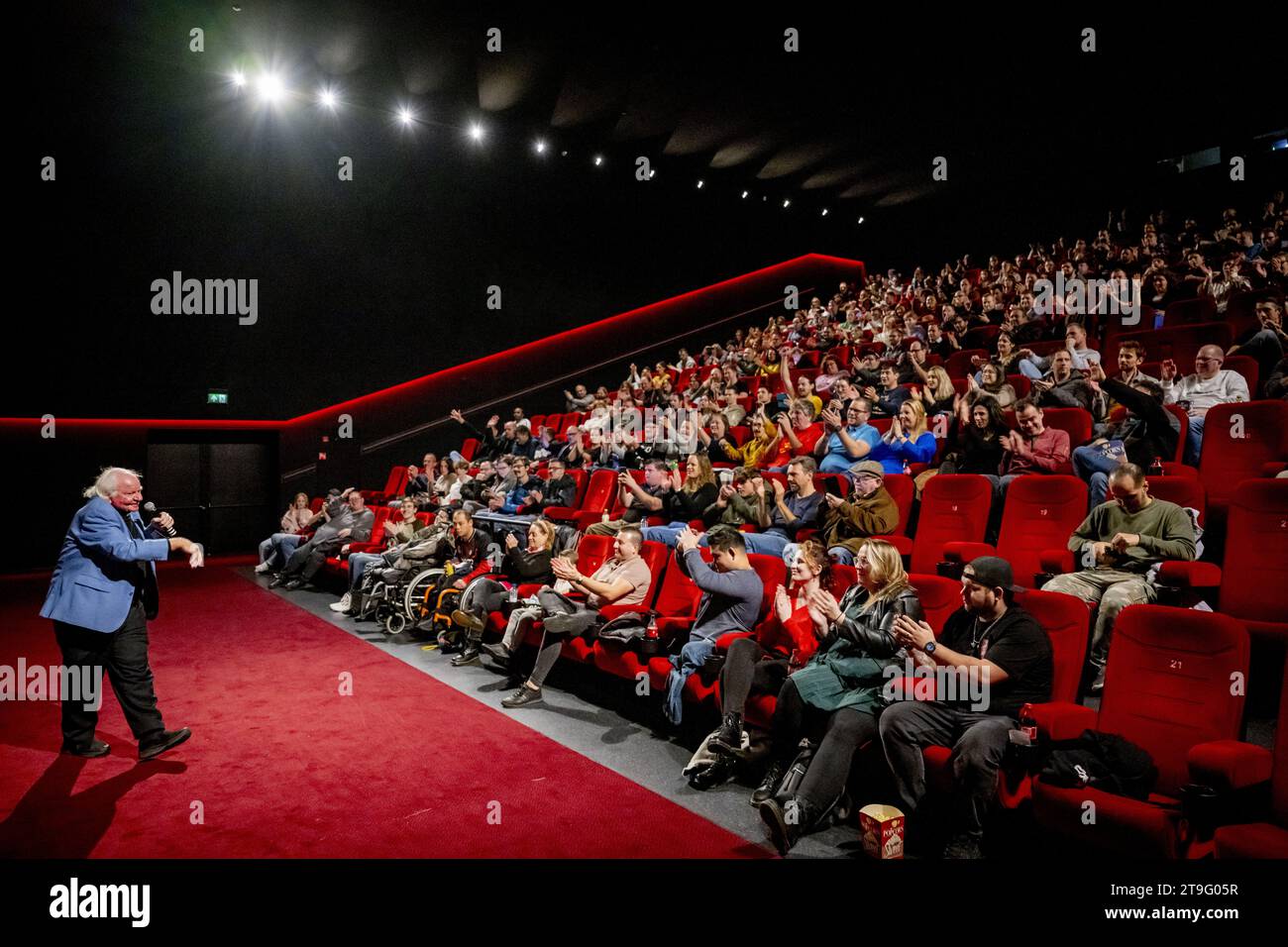 ROTTERDAM - AAD van Toor après la projection du documentaire A Treasure ...