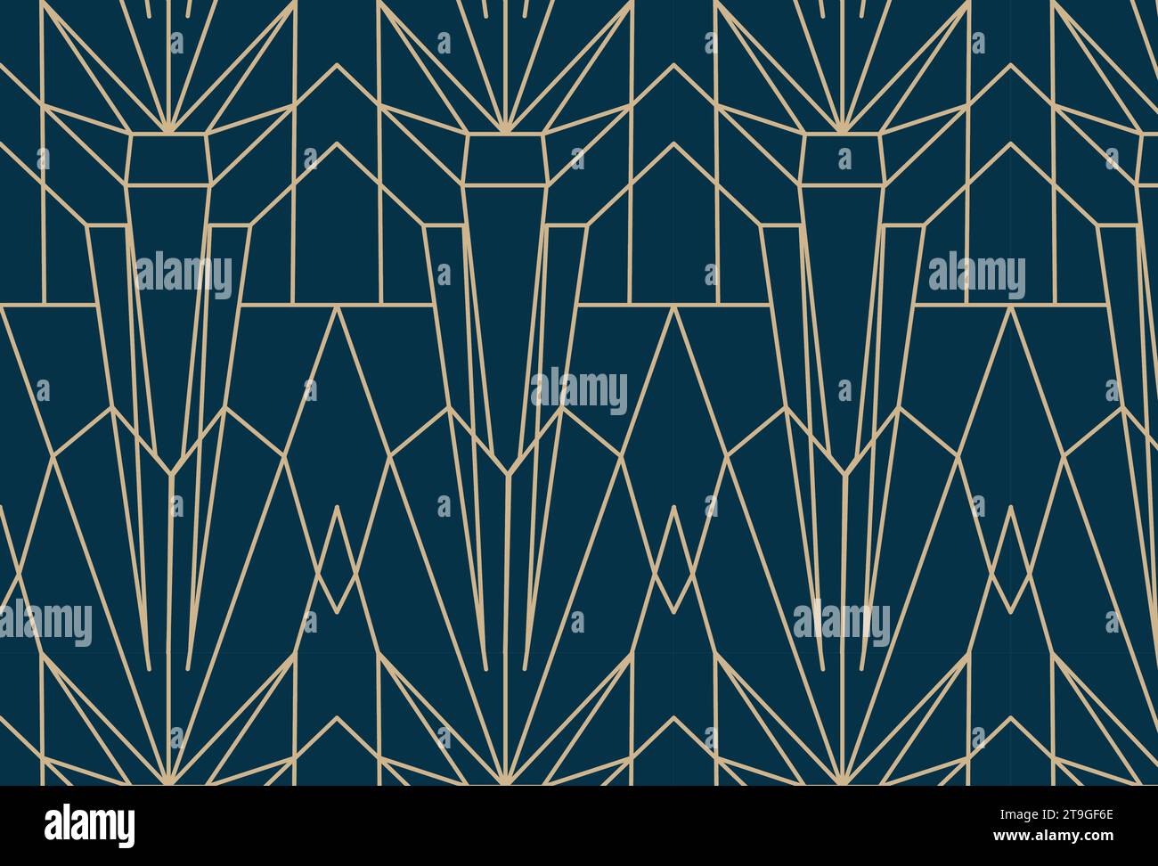 Style Art Déco, tendance, élégant, rétro, fond d'écran géométrique ...