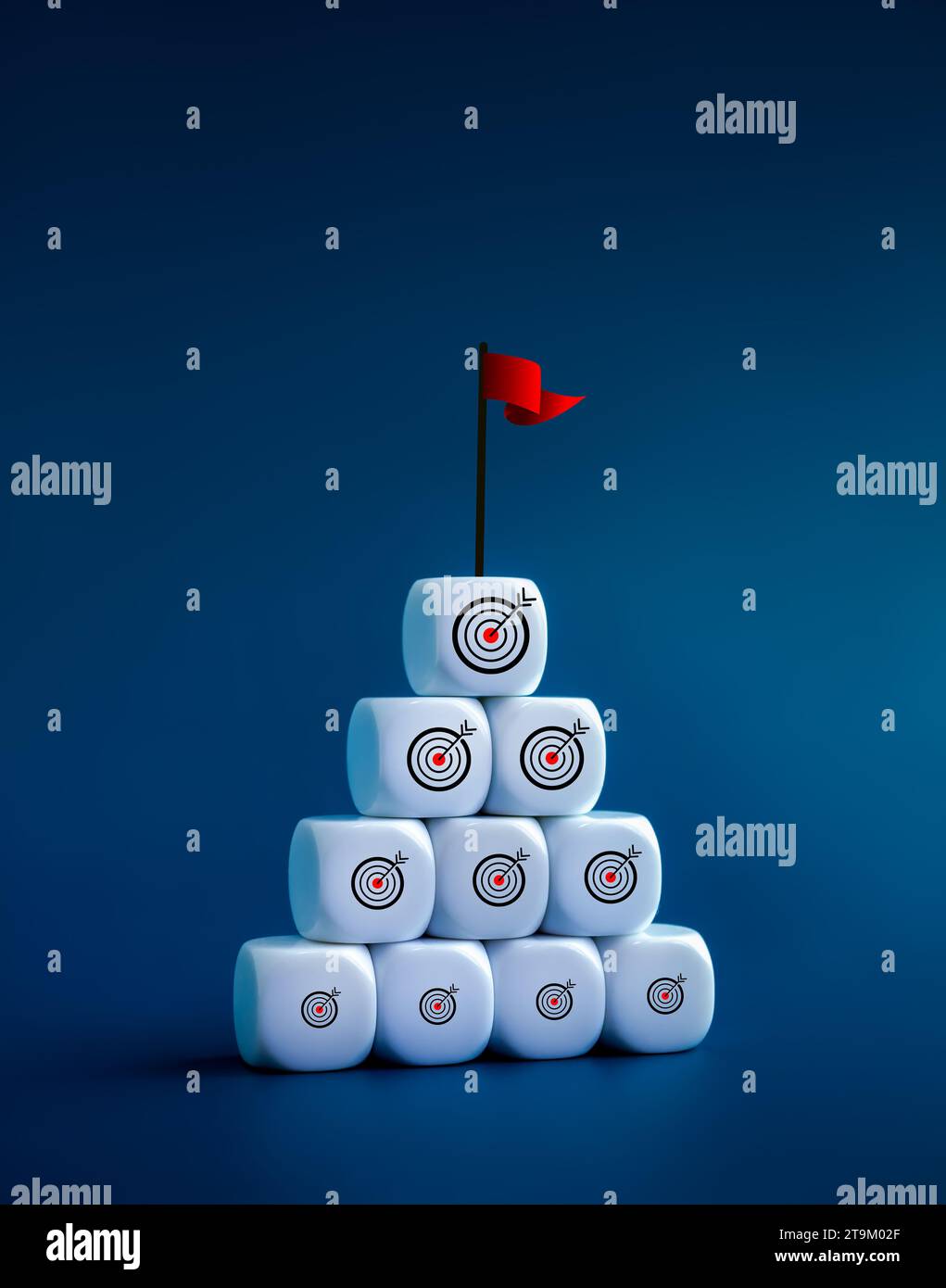 Atteindre les objectifs des petites entreprises va au grand objectif ...