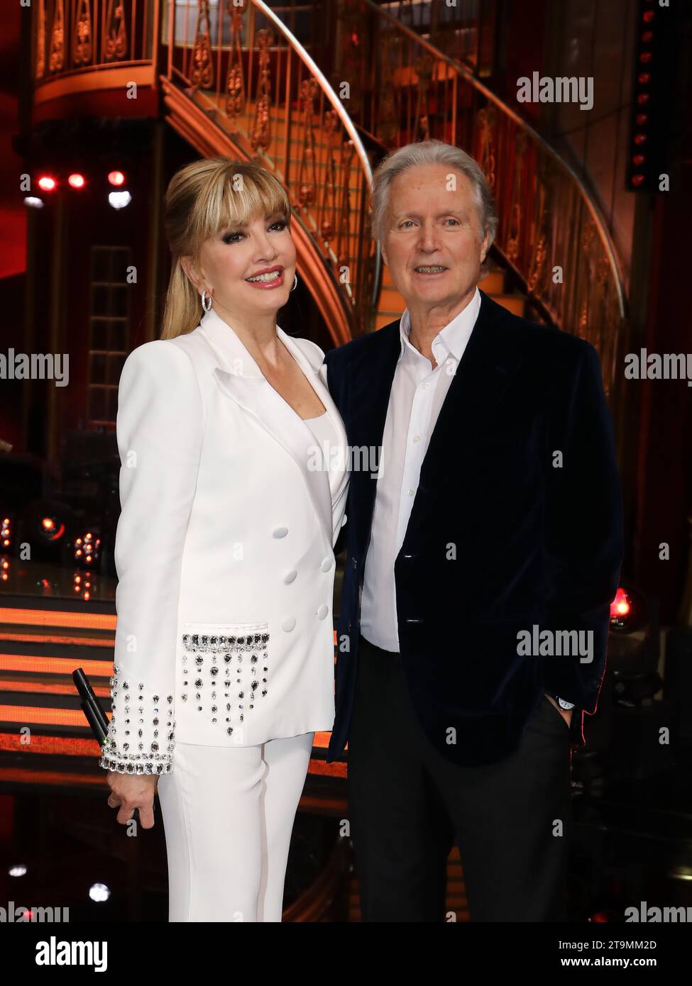 Milly carlucci and angelo donati Banque de photographies et d’images à ...
