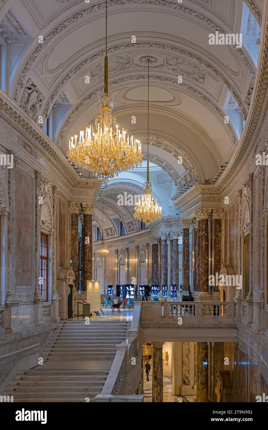 21.11.2023, Österreich, die Hauptstadt Wien. Weltmuseum in der Hofburg ...