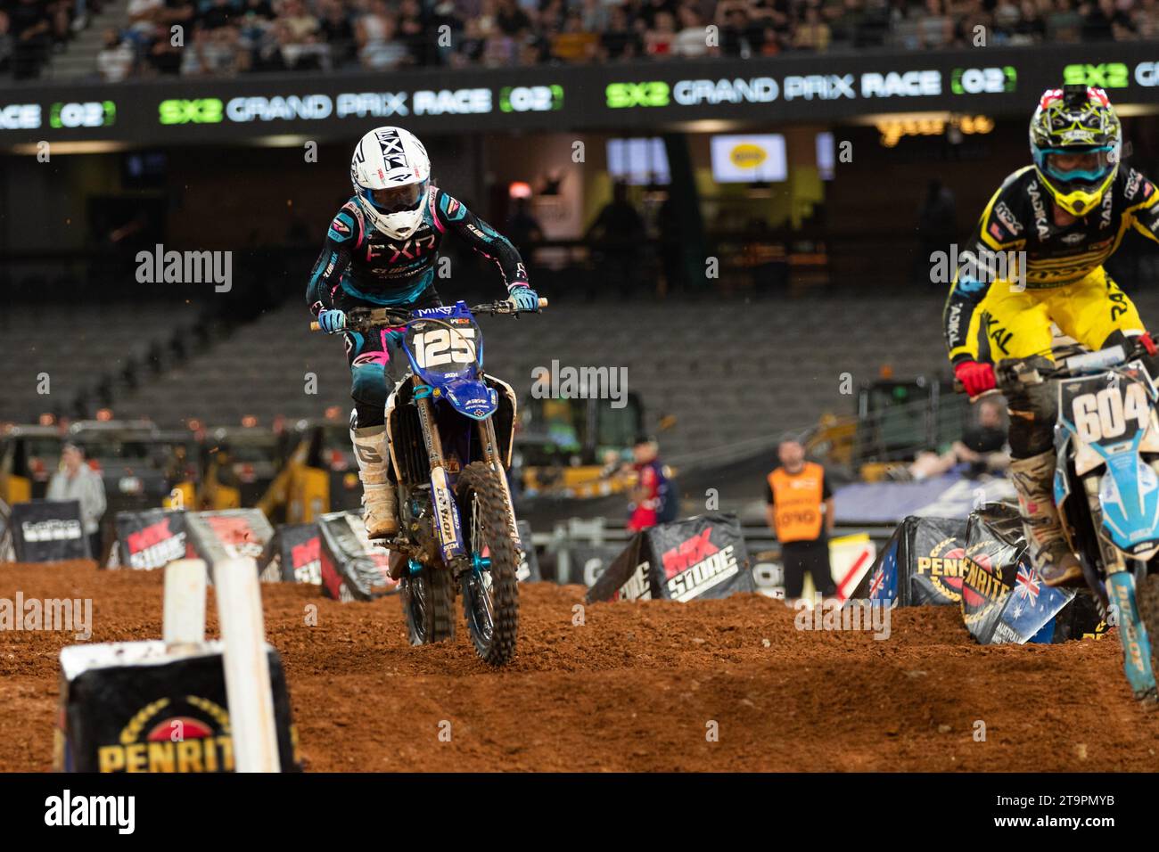 Melbourne, Australie, 25 novembre 2023. Luke Neese des États-Unis sur ...