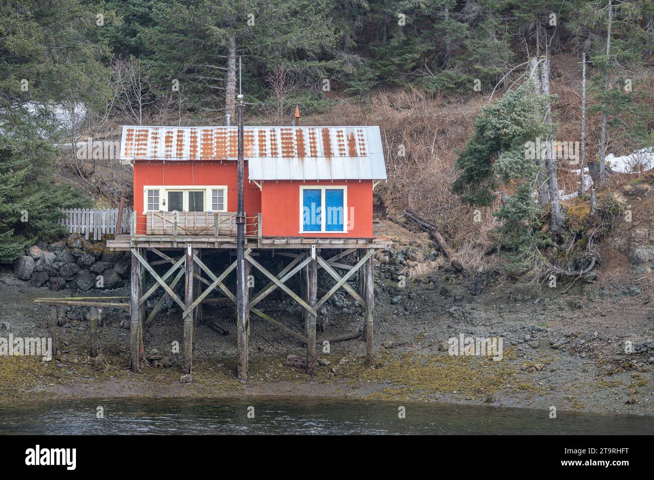 Seldovia slough Banque de photographies et d’images à haute résolution ...