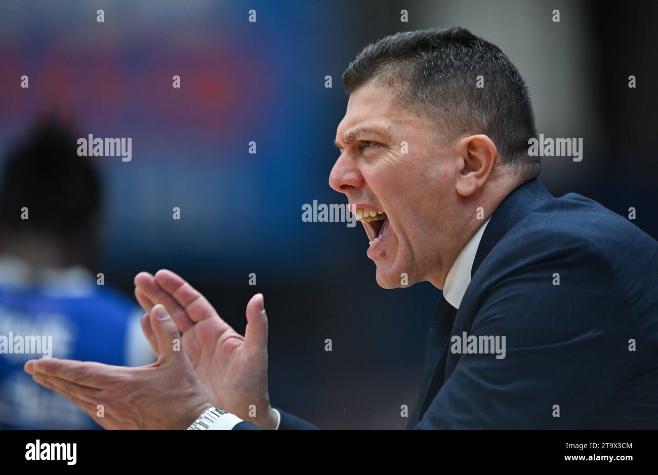 27 novembre 2023, Saxe-Anhalt, Weißenfels : basket-ball : Bundesliga ...