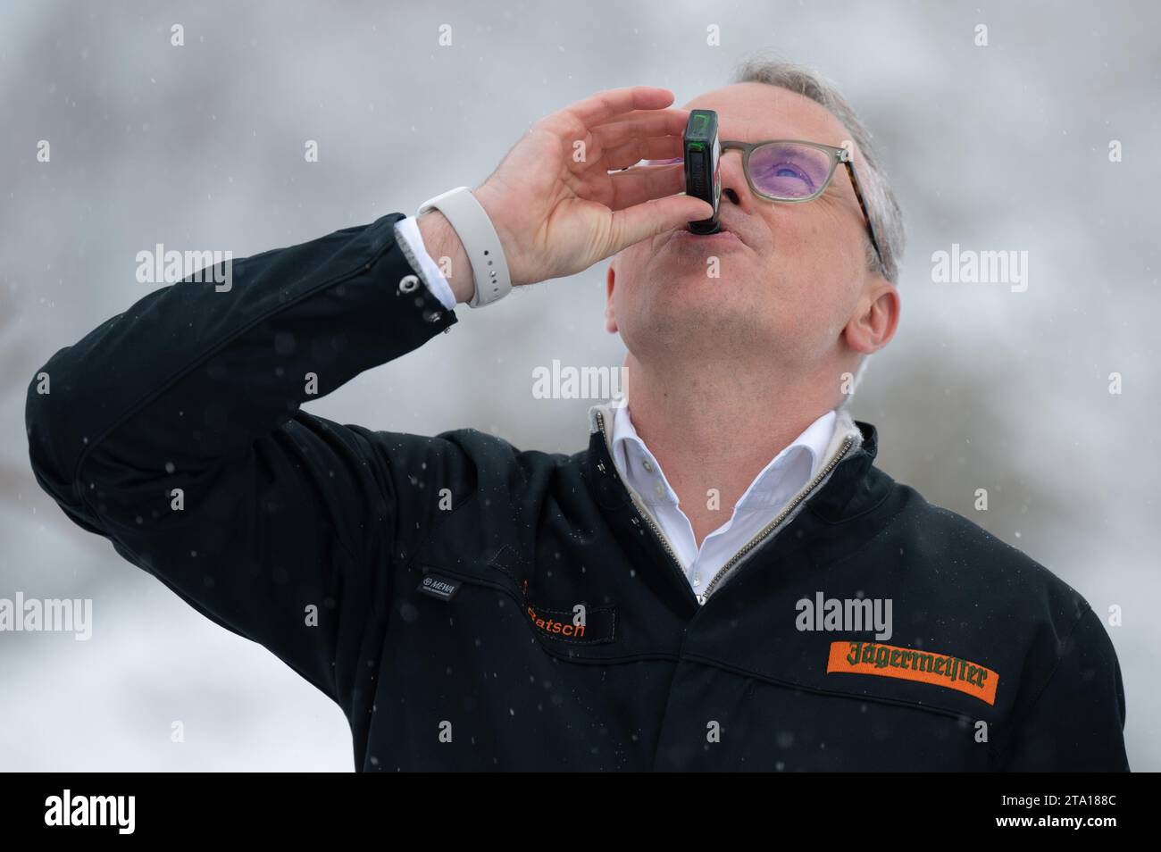 Kamenz, Allemagne. 28 novembre 2023. Christopher Ratsch, PDG de Mast ...