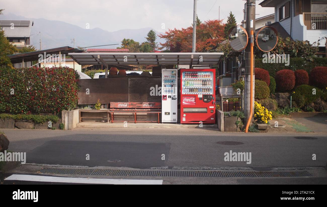 Japanese bus stop Banque de photographies et d’images à haute ...