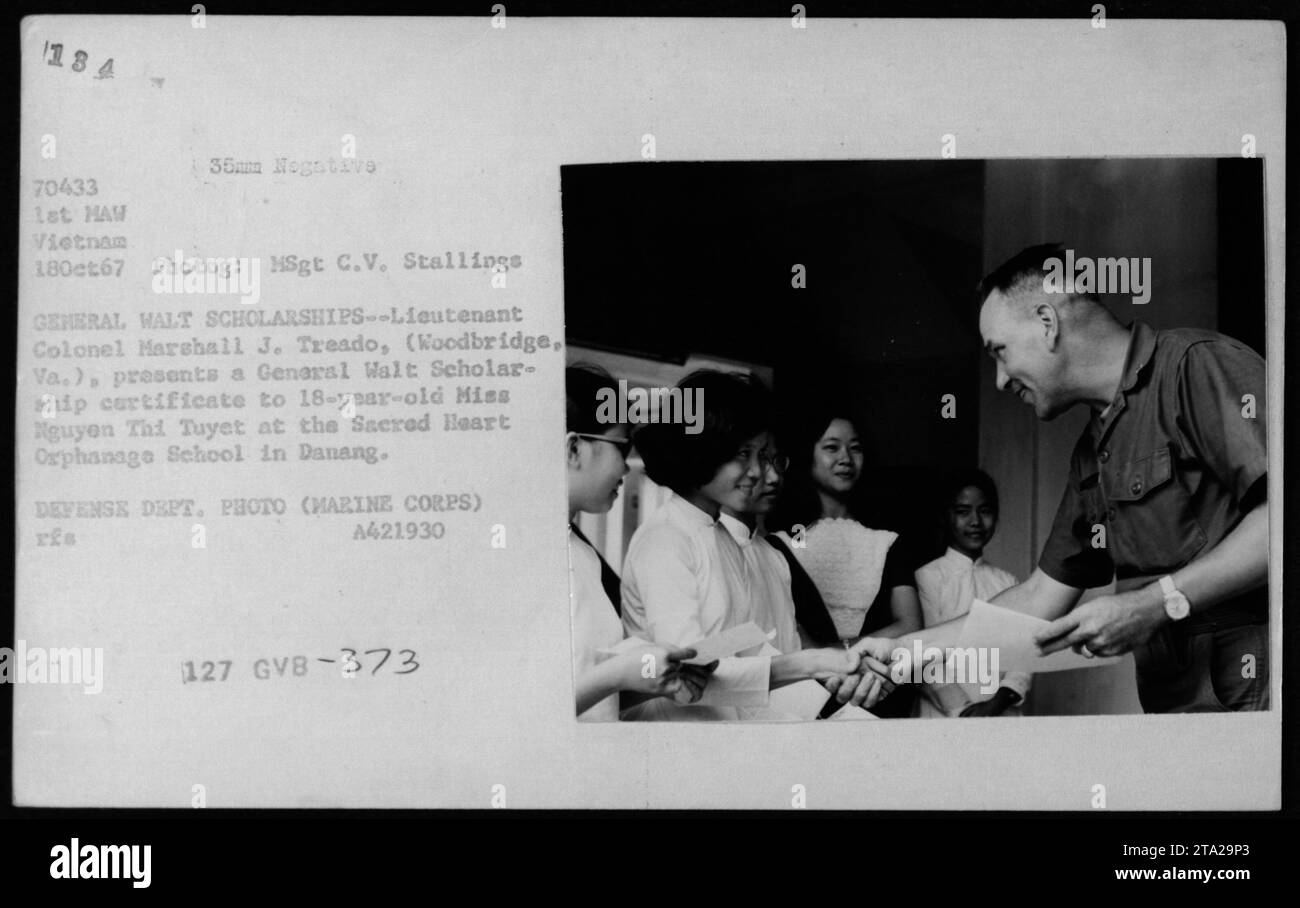 Lieutenant colonel marshall j treado Banque de photographies et d ...