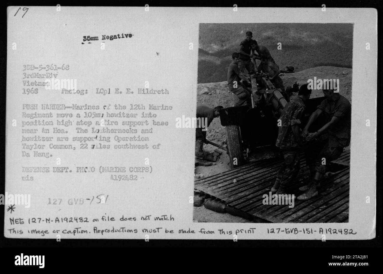 12th marine regiment Banque de photographies et d’images à haute ...