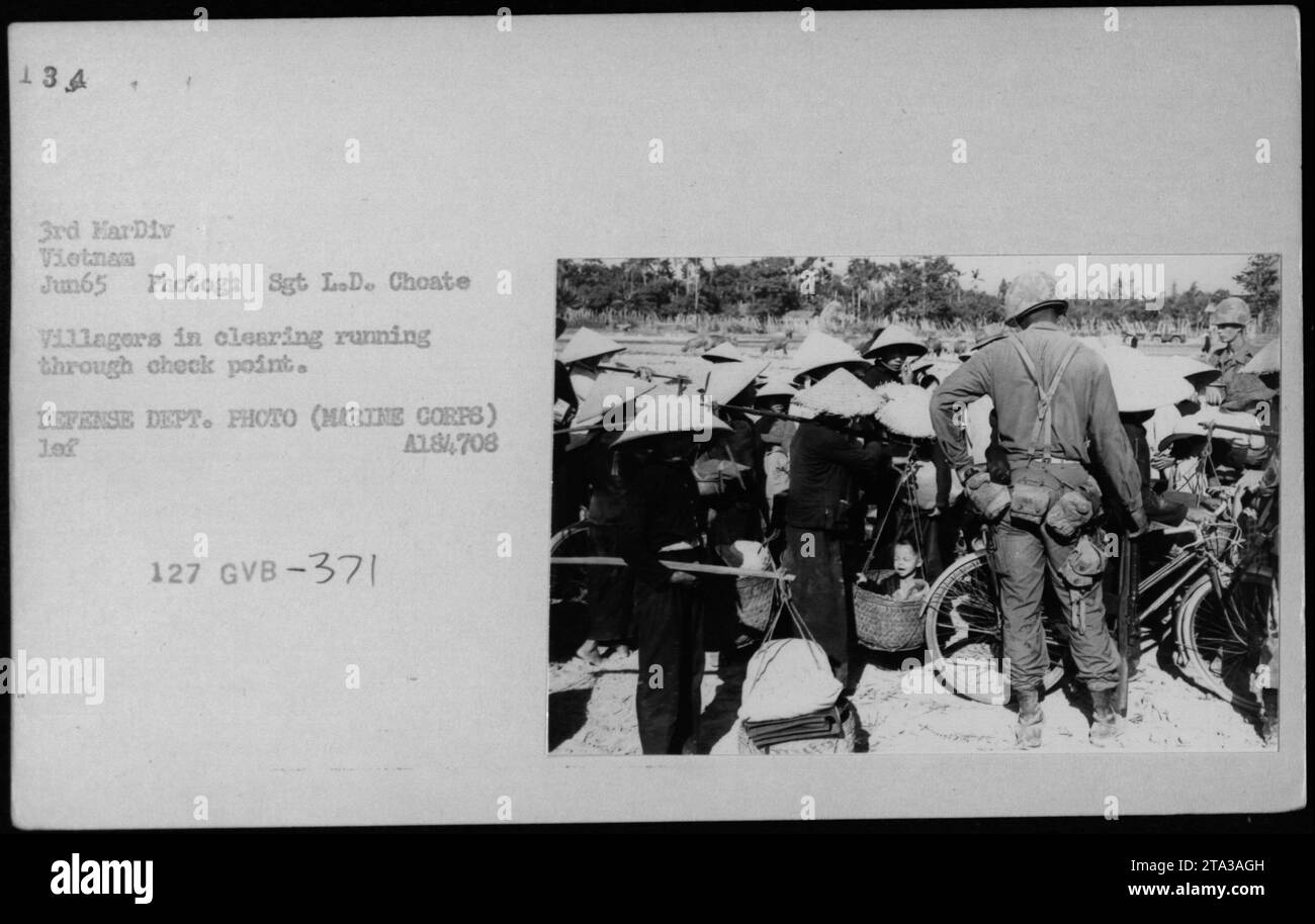 3ème hardiv vietnam Banque d'images noir et blanc - Alamy