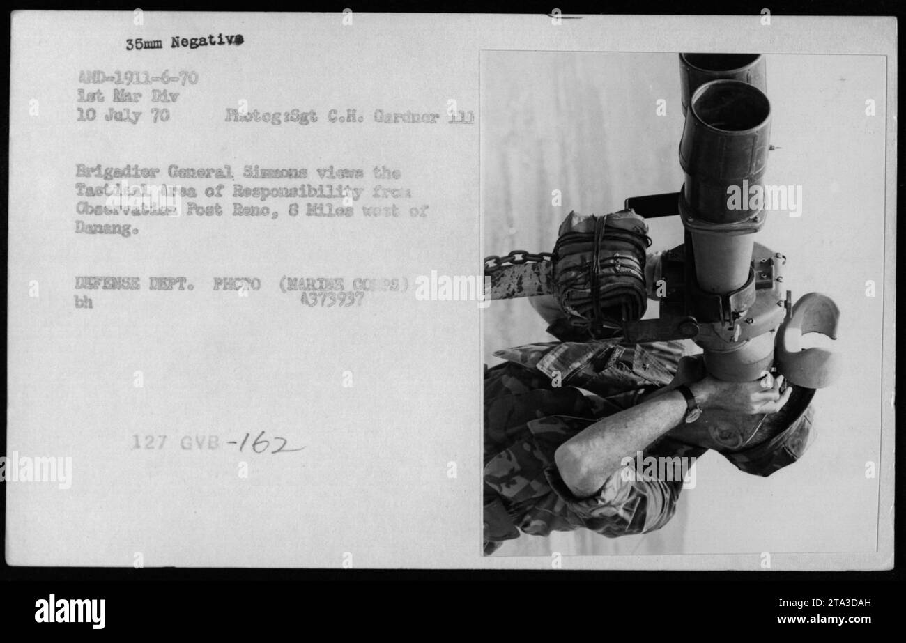 Le général de brigade simmons Banque de photographies et d’images à ...