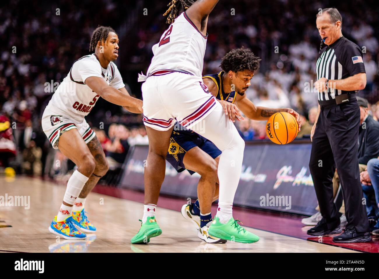 28 novembre 2023 : notre Dame combattant la garde irlandaise Julian ...