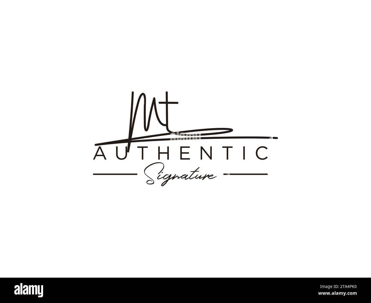 Mt signature Banque de photographies et d’images à haute résolution - Alamy