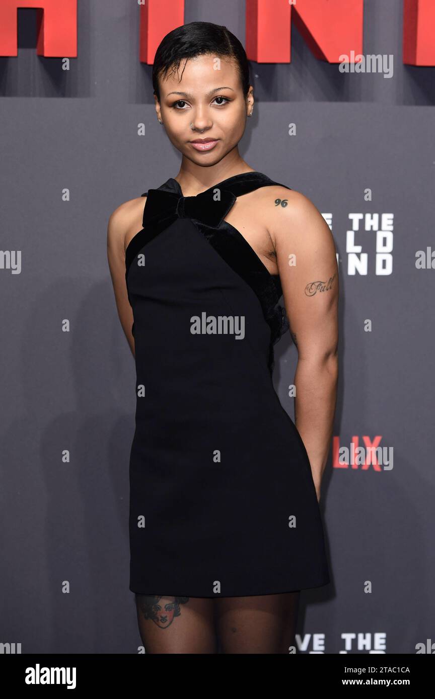 Myhala Herrold beim projection spéciale des Kinofilms Leave the World ...