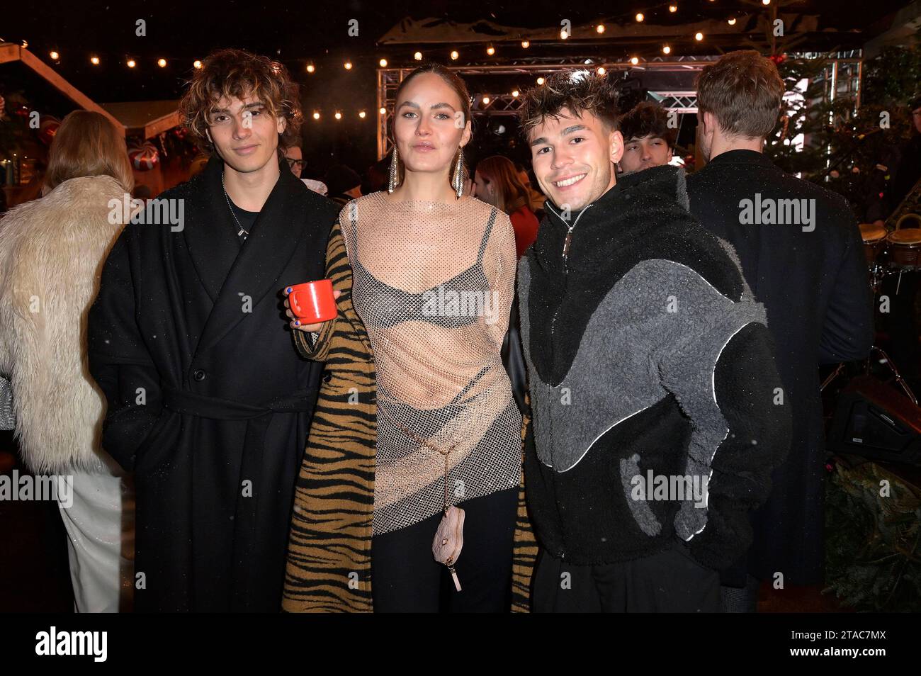 Bene Schulz, Elena Carriere und Julien Brown BEI der Leger par Lena ...