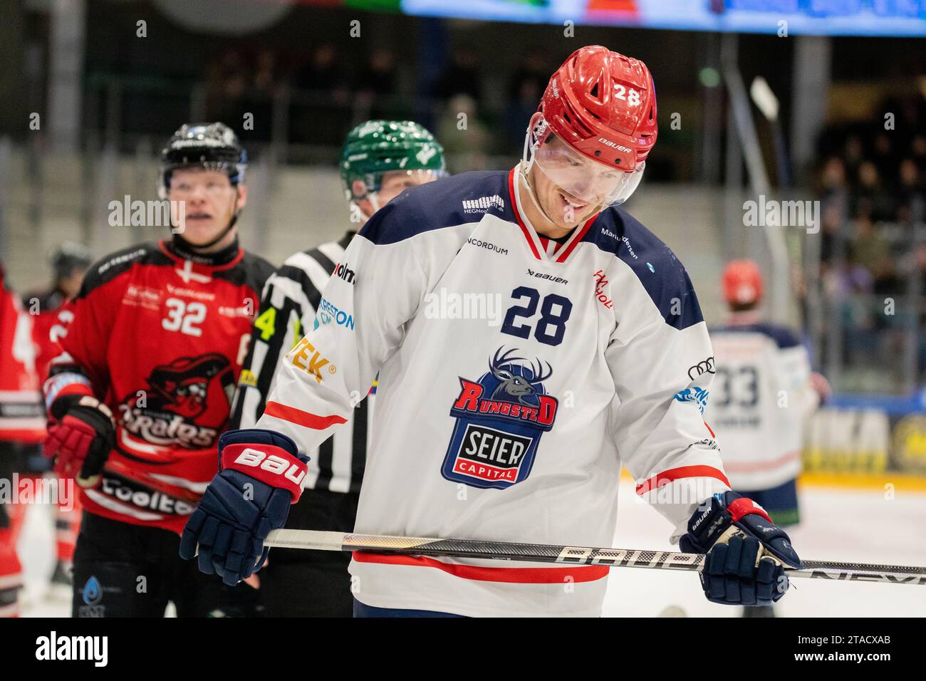 Aalborg, Danemark. 28 novembre 2023. Jacob Gammelgaard (28) de Rungsted ...