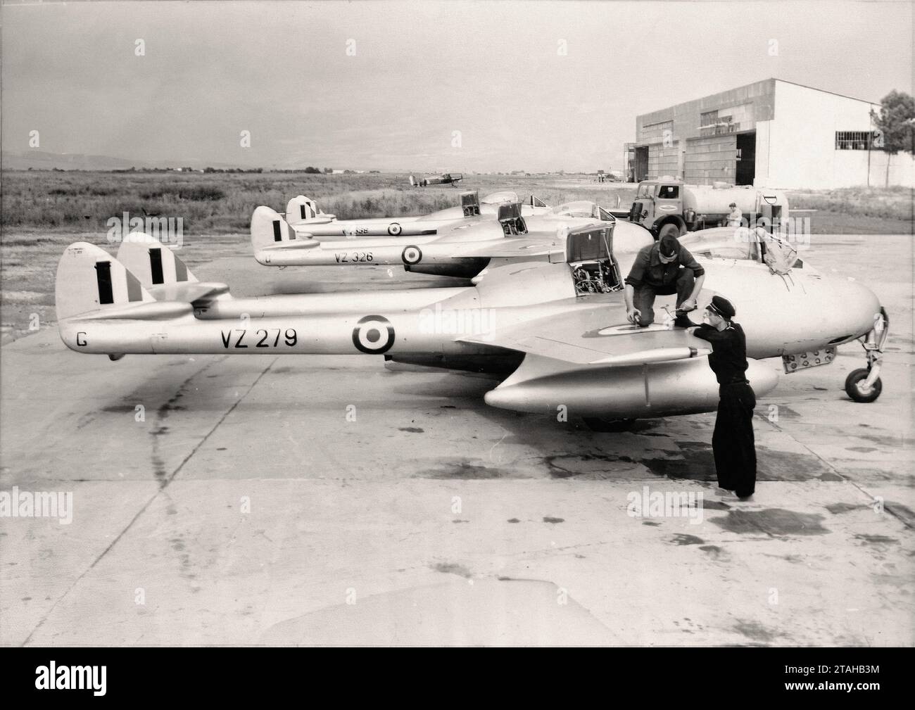 De havilland dh 100 vampire Banque de photographies et d’images à haute ...