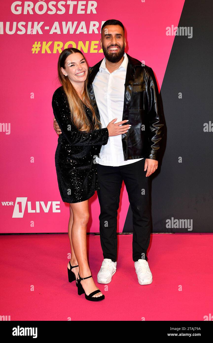 Manja und Faiez BEI der 24. Verleihung der 1RBRone 2023 im Lokschuppen. Bielefeld, 30.11.2023 ...