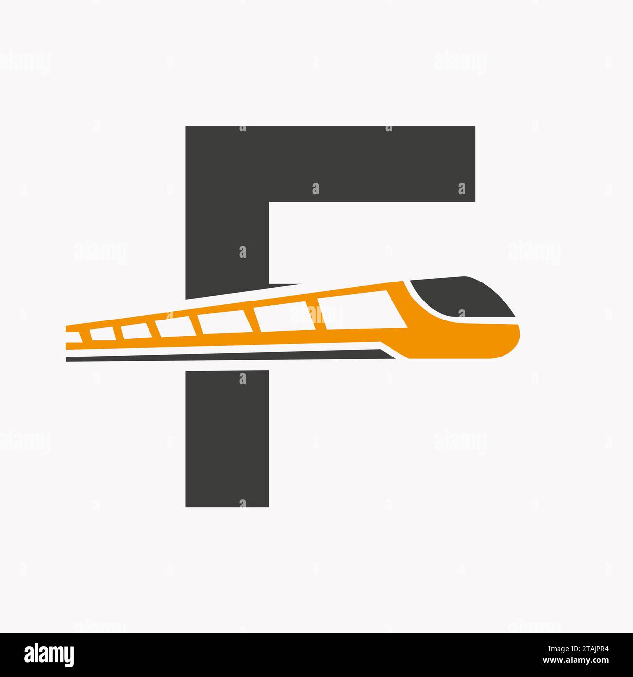 F train Banque d'images vectorielles - Alamy