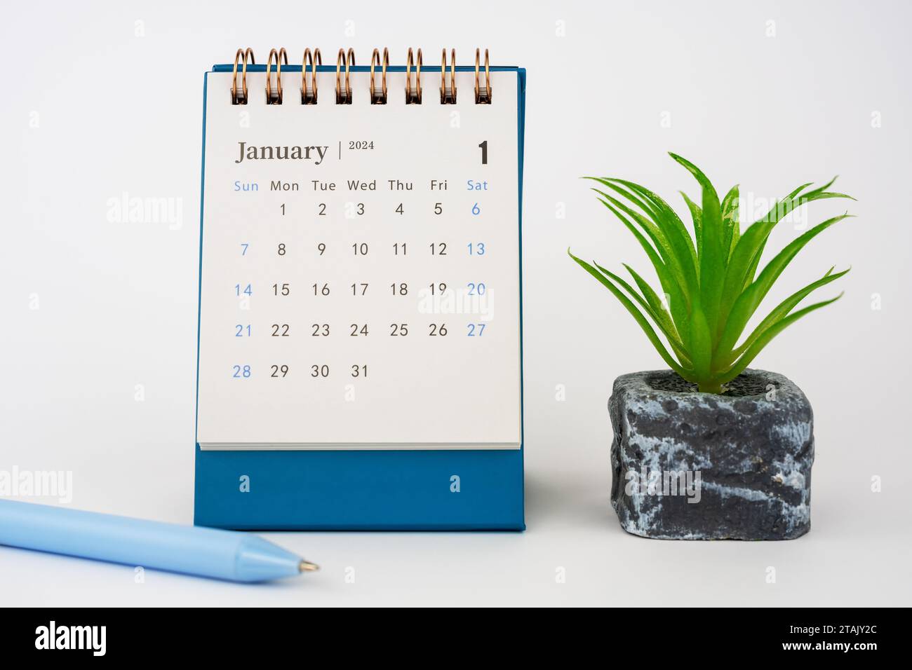 Calendrier du mois de janvier Banque de photographies et d’images à ...