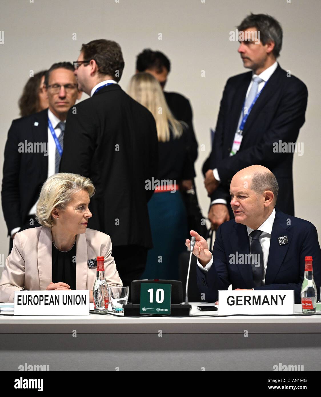 Dubaï, Émirats arabes Unis. 02 décembre 2023. Le chancelier allemand ...