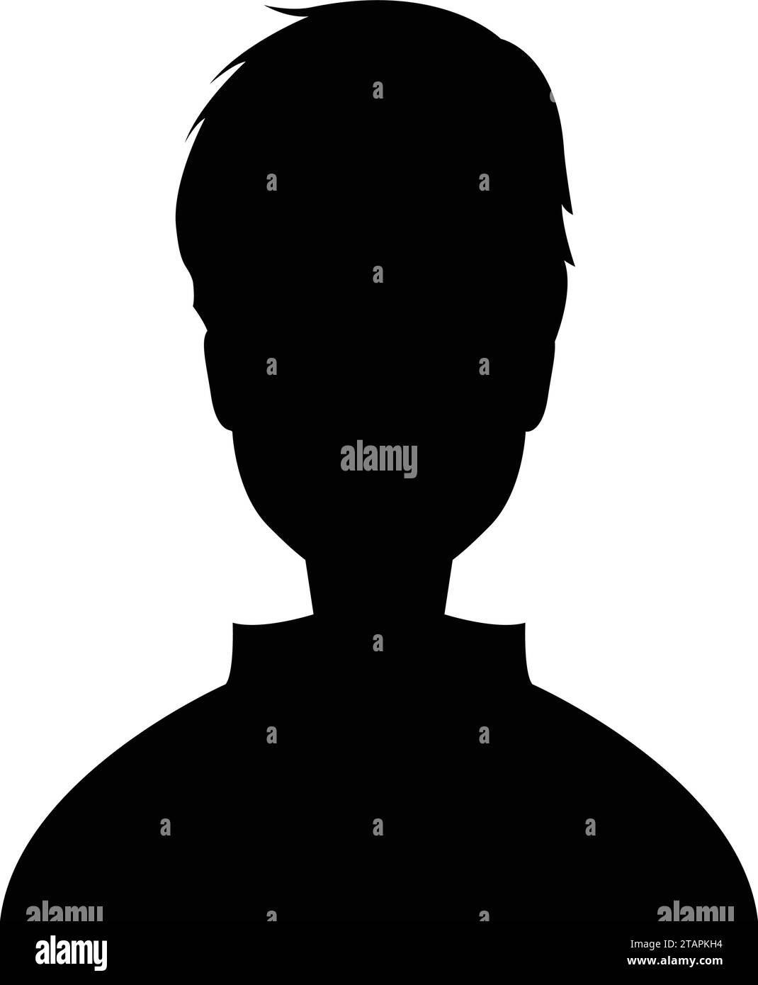 Photo de profil homme noir Banque d'images vectorielles - Alamy