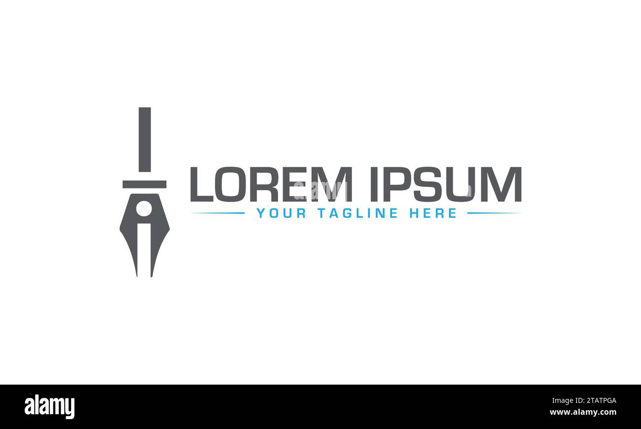 Stylo logo Banque de photographies et d’images à haute résolution - Alamy