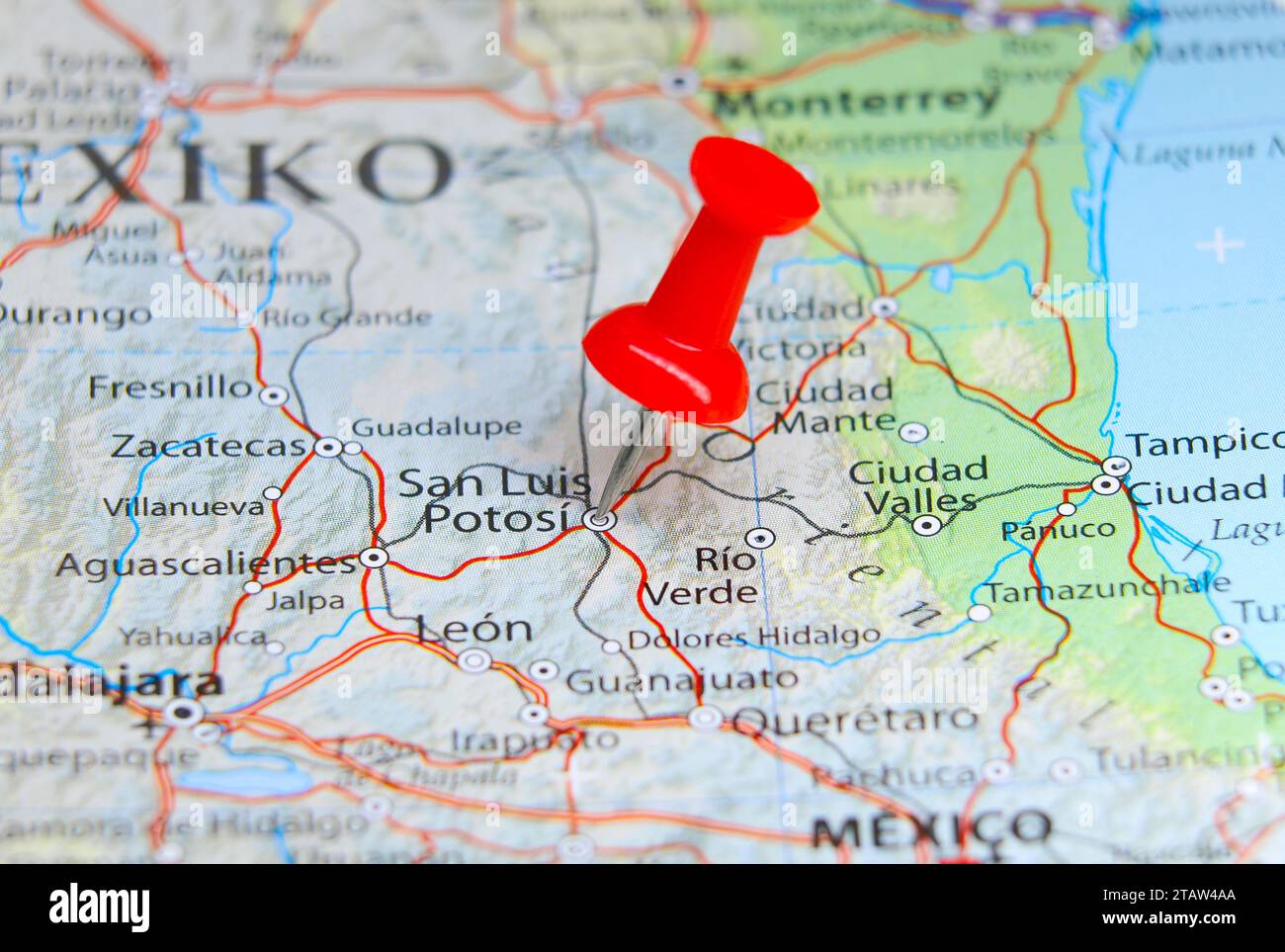 Potosi map Banque de photographies et d’images à haute résolution - Alamy