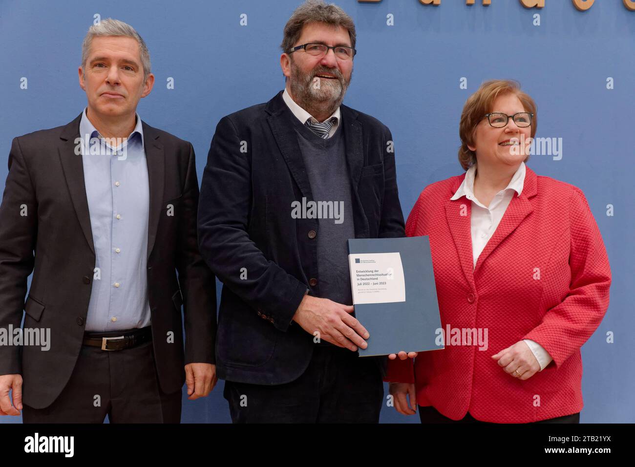 Bericht Menschenrechte in Deutschland 2023-12-04 - Deutschland, Berlin ...