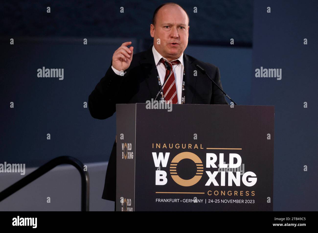 Frankfurt 25.11.2023 World Boxing inaugural Congress 2023 in den ...